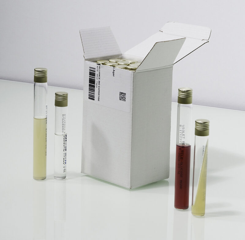 GELOSE TRYPTONE SOJA AGAR - TSA 20x6,2mL - gélose inclinée - Alliance ...