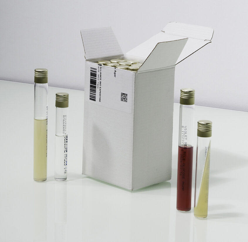 GELOSE TRYPTONE SOJA AGAR - TSA 20x6,2mL - gélose inclinée - Alliance ...